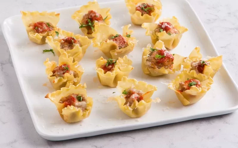 Try This Mini Meatball Pasta Cups Recipe for Your Next Party