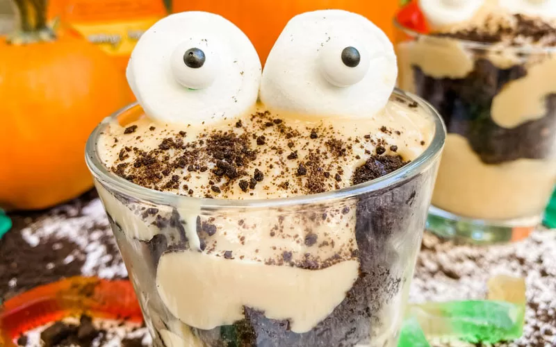 Mango Monster Pudding Recipe: A Spooky Halloween Treat